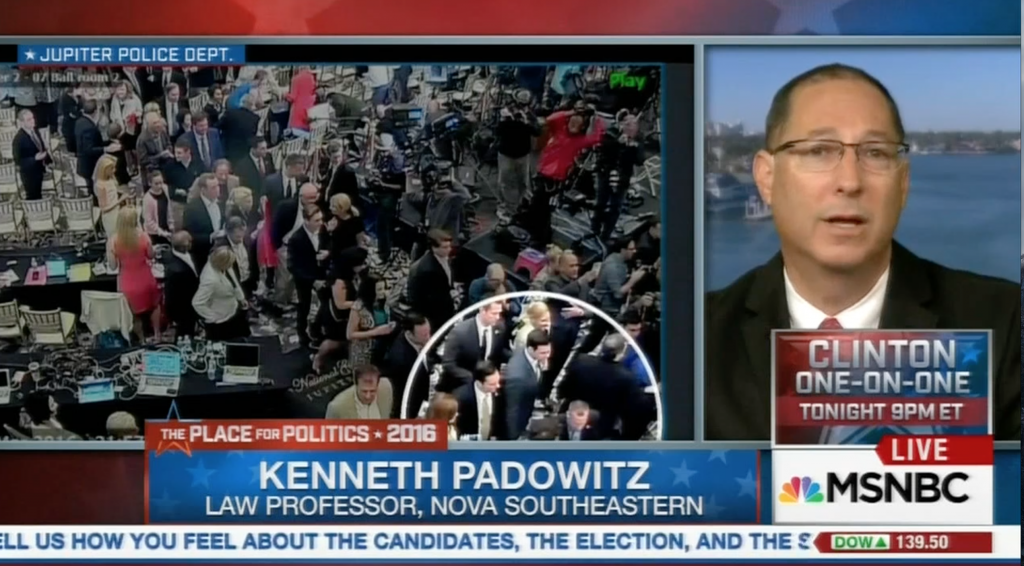 MSNBC Interview of Ken Padowitz on Donald Trump Campaign Manager ...